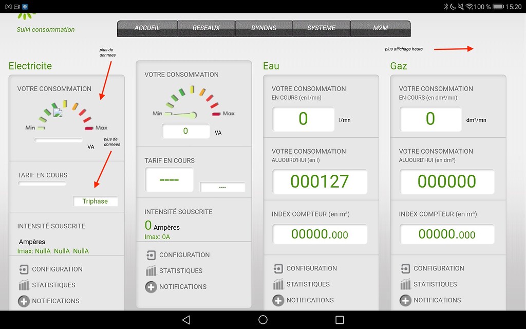 Blocage interface web - Eco-Devices - Téléinfo - GCE Electronics ...