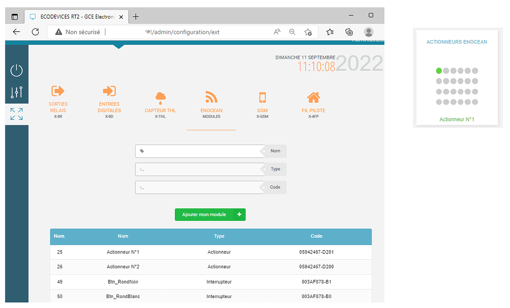 Eco-Device RT2 V3.0 & Micromodule Enocean - Eco-Devices - Téléinfo - GCE Electronics - Forum ...